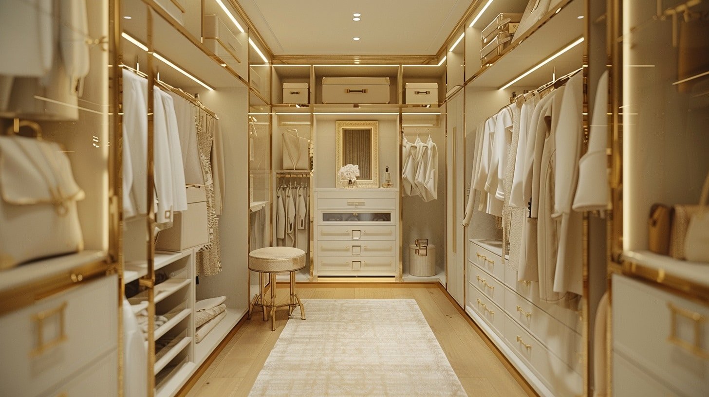 24 Walk-In Closet Ideas to Organize in Style - Balanced Hearth