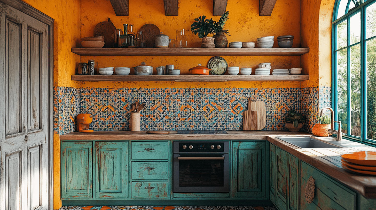 20 Afrohemian Decor Kitchen Ideas That Combine Elegance and Tradition ...