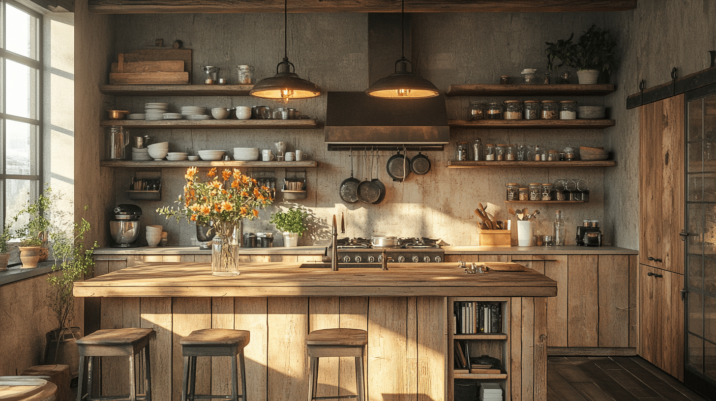 20 Rustic Kitchen Ideas to Inspire a Beautifully Vintage Cooking Area ...