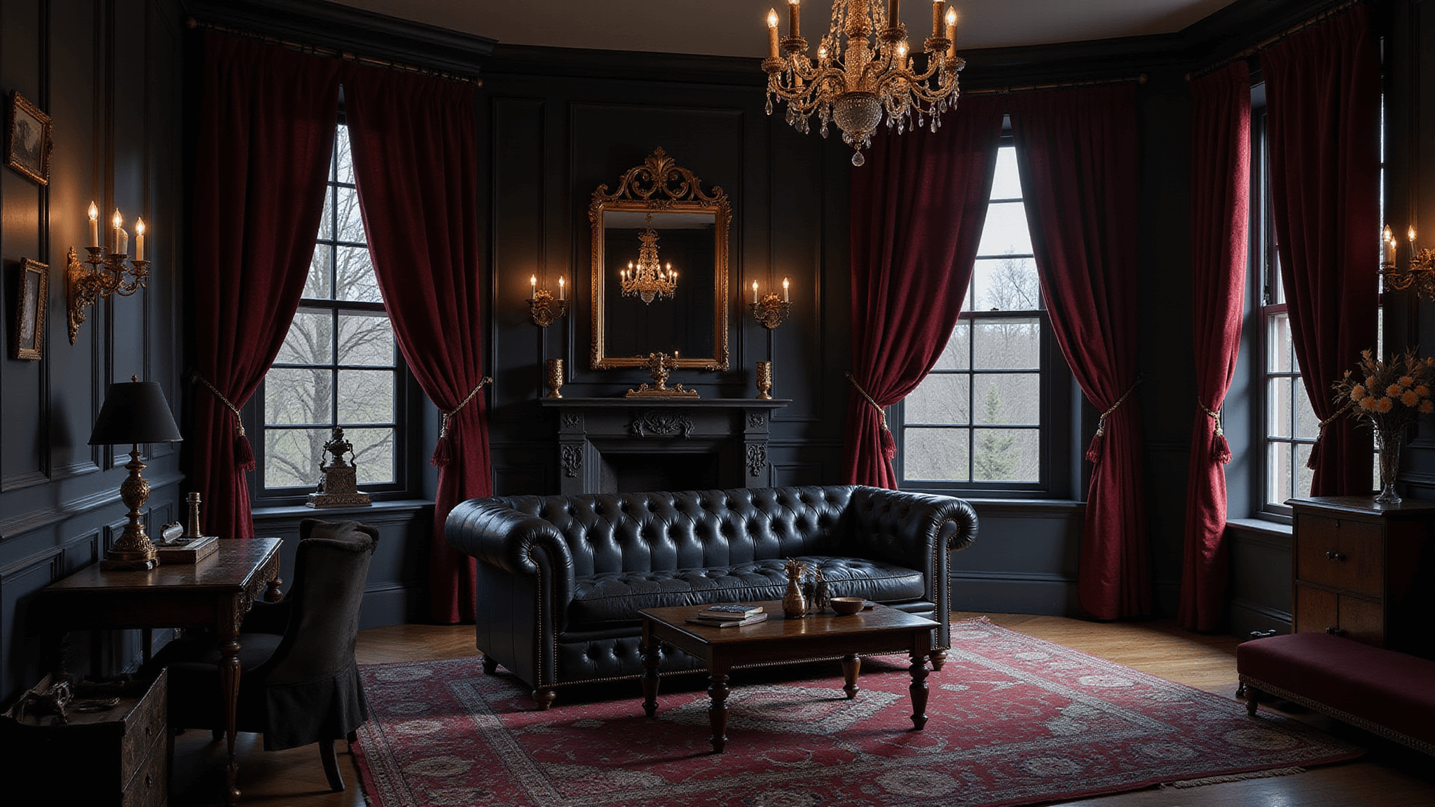 Dark Home Decor: Crafting a Moody, Mysterious Interior Sanctuary - Balanced Hearth