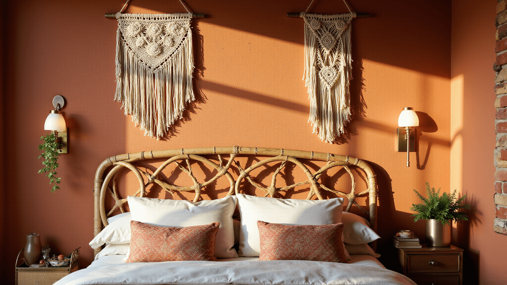 10 Mind-Blowing Boho Bedroom Accent Wall Ideas That'll Make Your Space ...